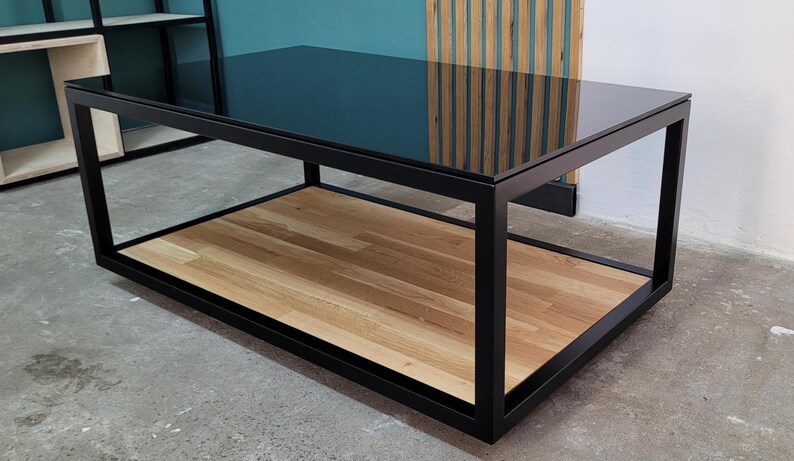 Modern Metal Coffee Table - Etsy