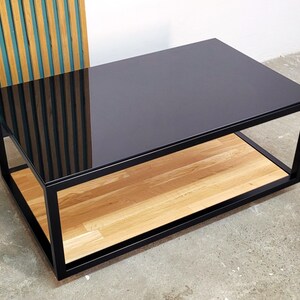 Modern Metal Coffee Table - Etsy