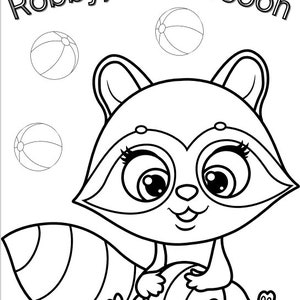Alphabet Friends Coloring Book (digital Download) - Etsy
