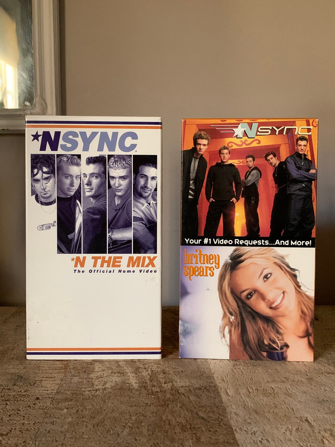 2x VHS NSYNC Britney Spears - Etsy