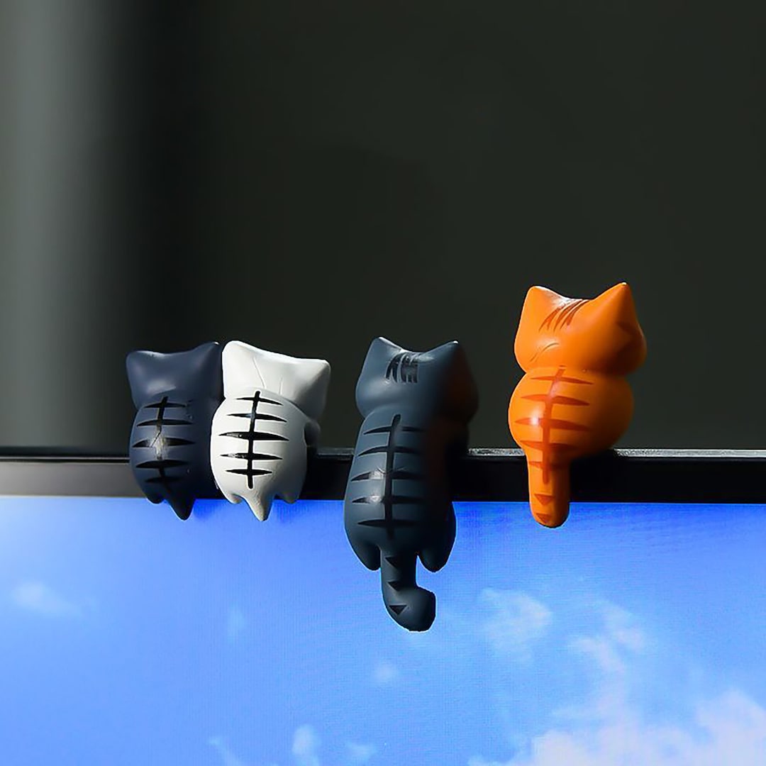 Mini Cat Ornaments Car Mirror Dashboard Ornament Handmade - Etsy