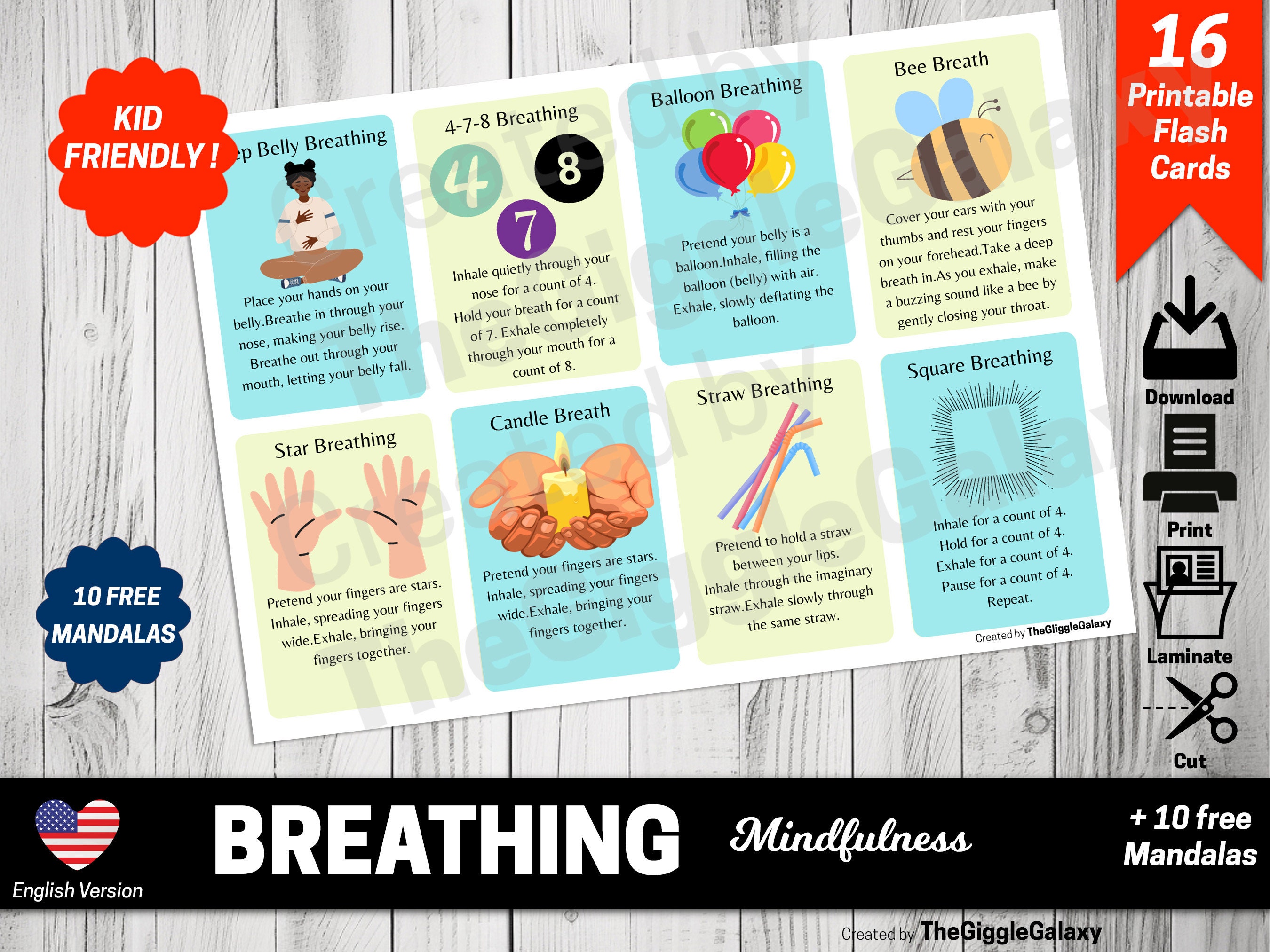 Mindful Breathing Activities for Kids: Techniques for Calming Anxiety ...
