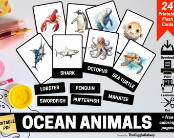 OCEAN Animal Morning Basket - Etsy