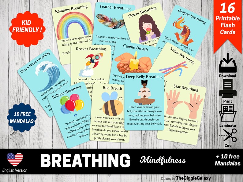 Mindful Breathing Activities for Kids: Techniques for Calming Anxiety ...