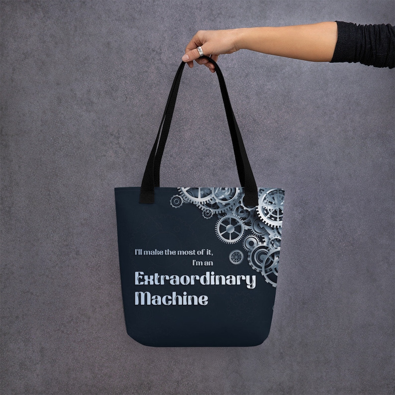 Extraordinary Machine Fiona Apple Lyrics Tote Bag, Pop Music Themed Bag, Gift for Music Lovers ...