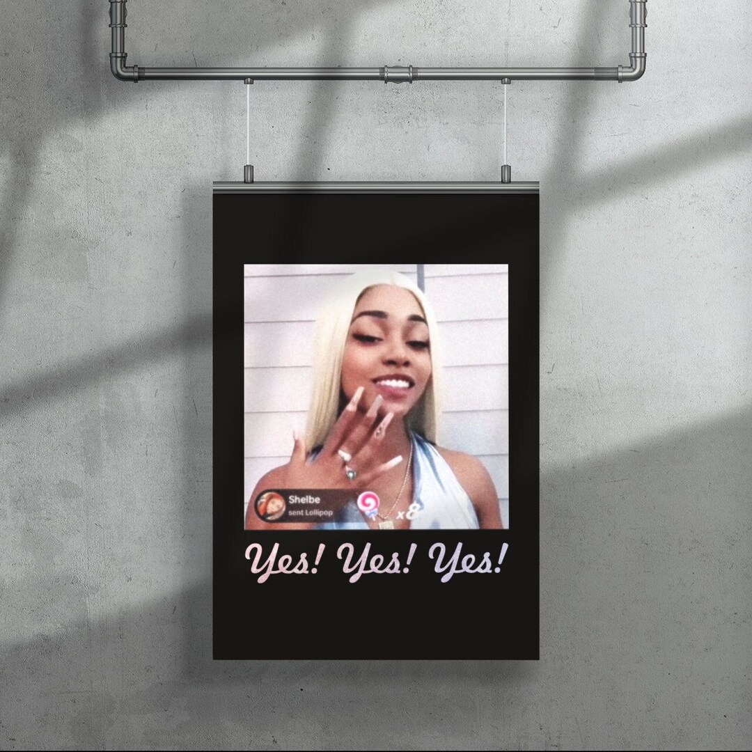 Tiktok Pinkydoll NPC Yes Yes Yes Poster Pink Poster Gift for - Etsy ...
