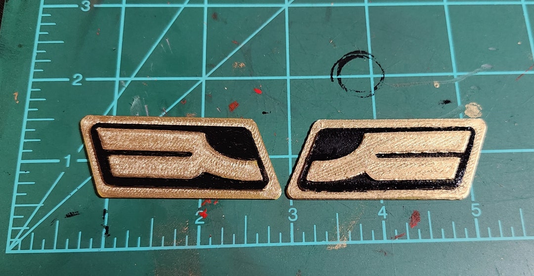 Zeon Officer Rank Badges 3D Printed - Etsy