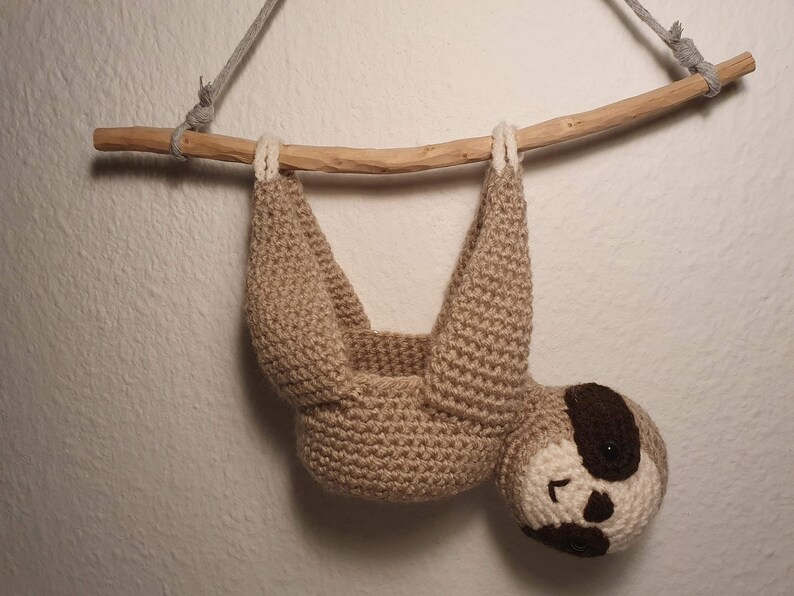 Sloth Plant Hanger Crochet Pattern - Etsy