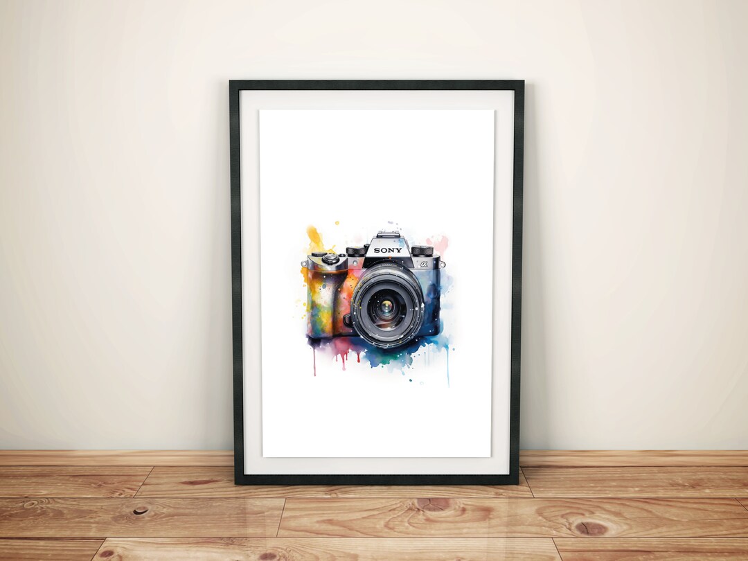 Water Colour Sony A Series Camera Print - Etsy