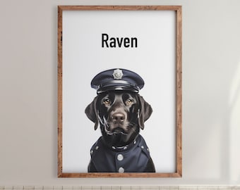 German Shepherd Sticker Police K9 Dog Decal Blue Line USA American Flag ...