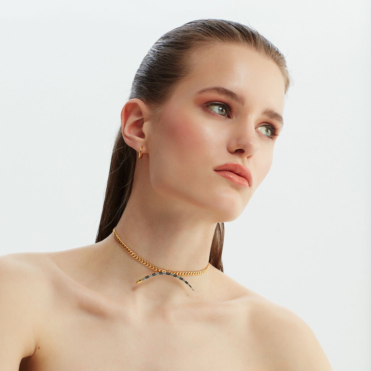 Oval Snake Choker - Etsy.de