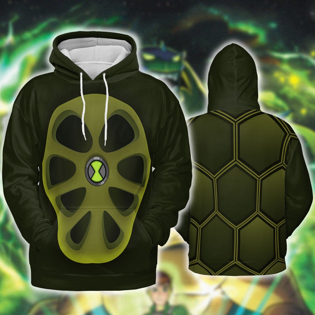 Costume Sea Turtle Alien Ben 10 Alien Full Over Print Hoodie - Etsy