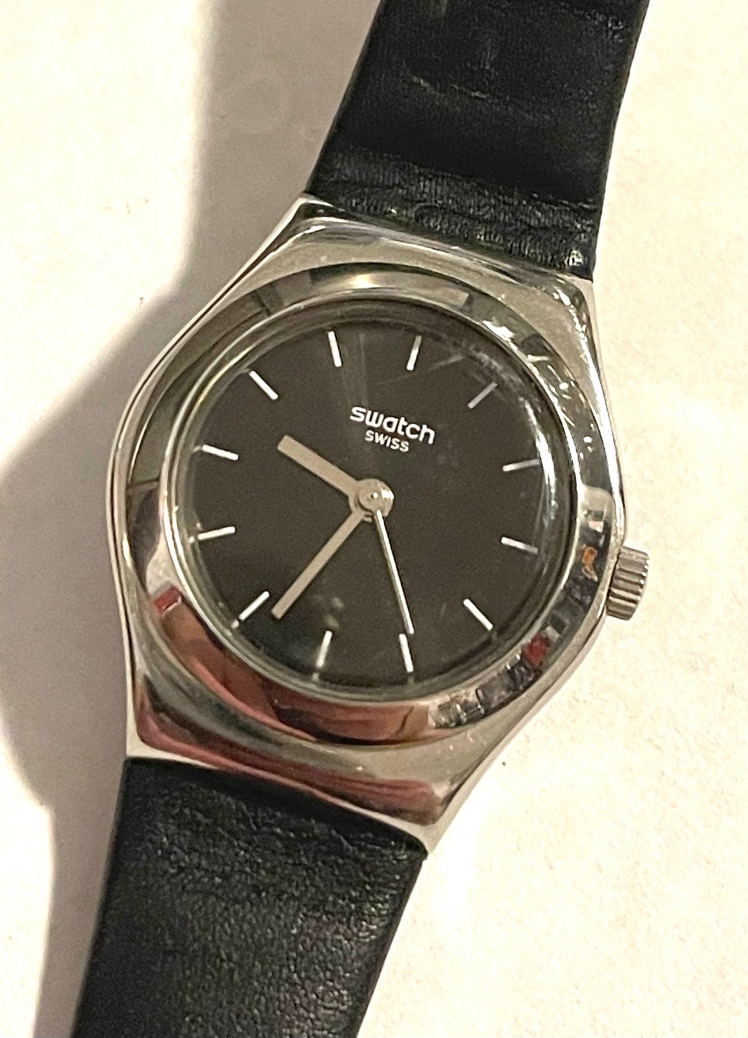 Swatch Irony Lady Black Russian YSS281 Ladies Watch With Black Dial and ...