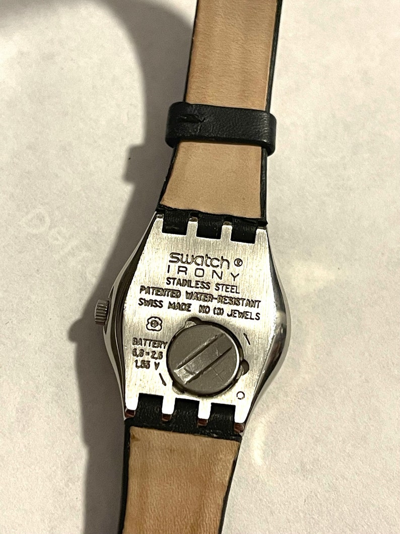 Swatch Irony Lady Black Russian YSS281 Ladies Watch With Black Dial and ...
