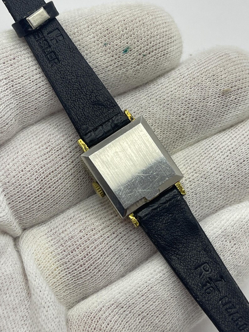 1969 Ladies Omega 511321 Geneva 18k Gold Plated Case 485 Mvmt Kreisler ...