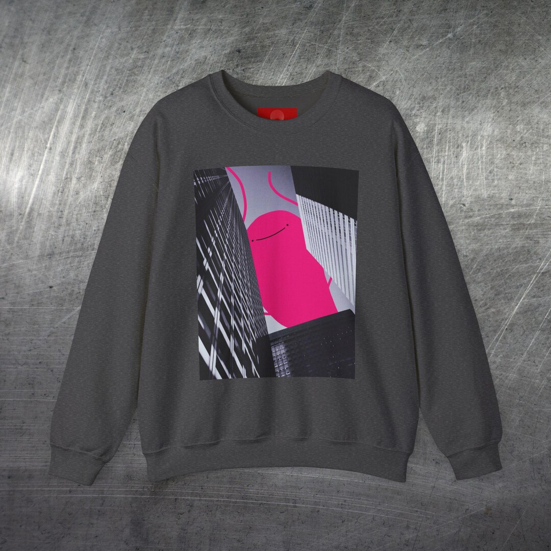 Kawaii Alien Pullover | Japanese Urban Aesthetic | Tokyo Skyline ...