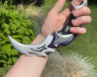Valorant Reaver Karambit Toy Display Knife Life Sized Cosplay - Etsy