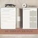 Therapy Journal Pages | Printable Therapy Journal Pdf | Instant ...