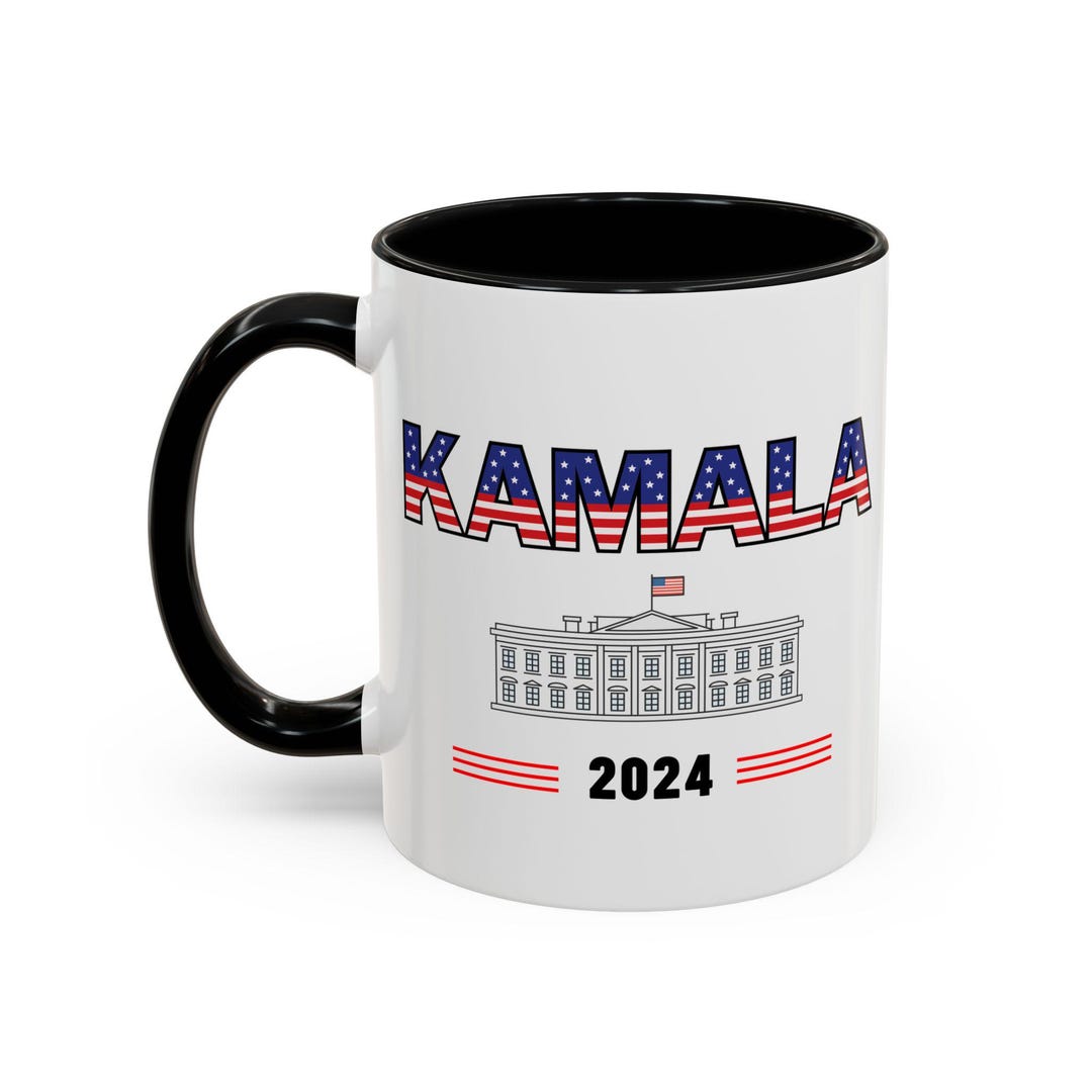 Kamala Harris Coffee Cup Mug, President Election 2024 Campaign Gift ...