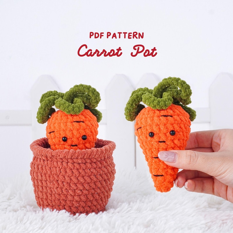 Carrot Plush - Etsy