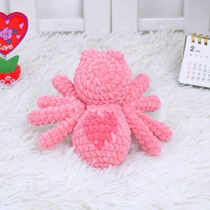 Valentine Spider Crochet Pattern, Amigurumi Crochet Pattern, Spider ...