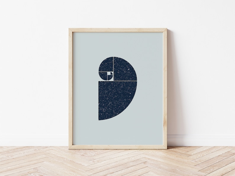 Mathematics Poster Set / Maths Wall Art / Science Poster / Golden Ratio ...