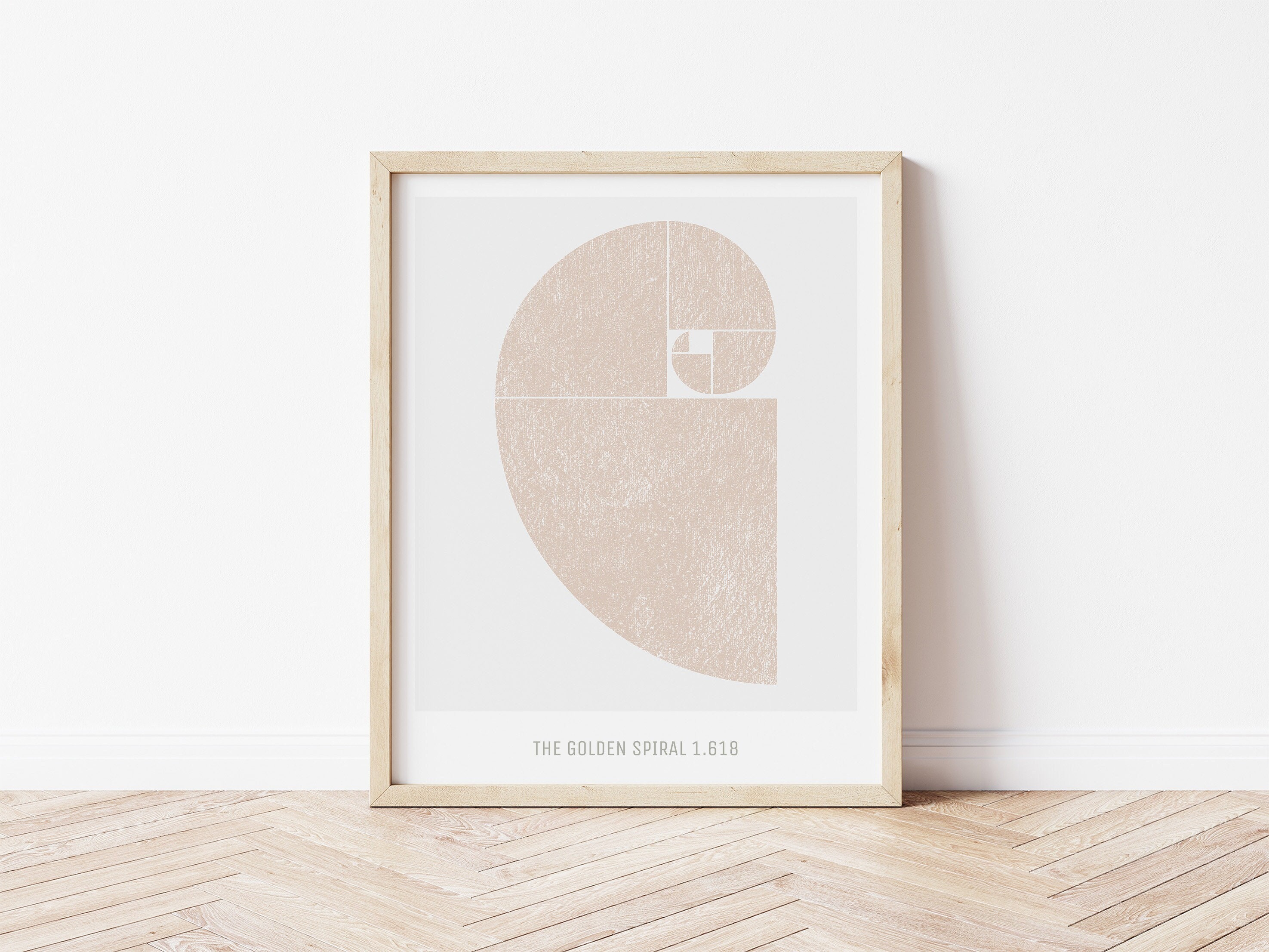 Golden Ratio Print / Fibonacci Spiral Poster / Fibonacci Sequence Wall ...