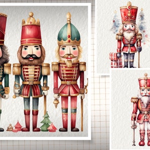 Christmas Nutcracker Clipart Pack, Nutcracker Clipart, Christmas ...