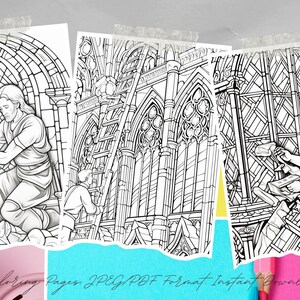 Craftsman Cathedral Windows Coloring Pages, Cathedral Windows ...