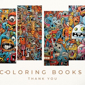 Cartoon Doodle for Relaxation Coloring Pages, Doodle Coloring Sheets ...