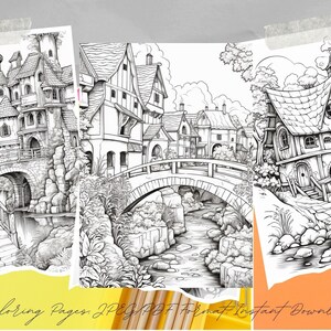Castle Walkway Coloring Coloring Pages, Scottish Castles, Architecture ...