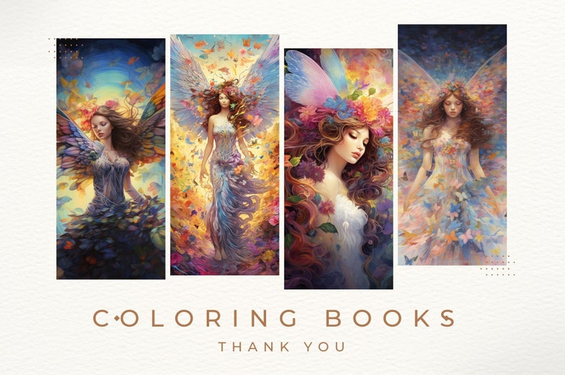 Angel Beautiful Wings Coloring Pages Angelic Dreams Coloring - Etsy