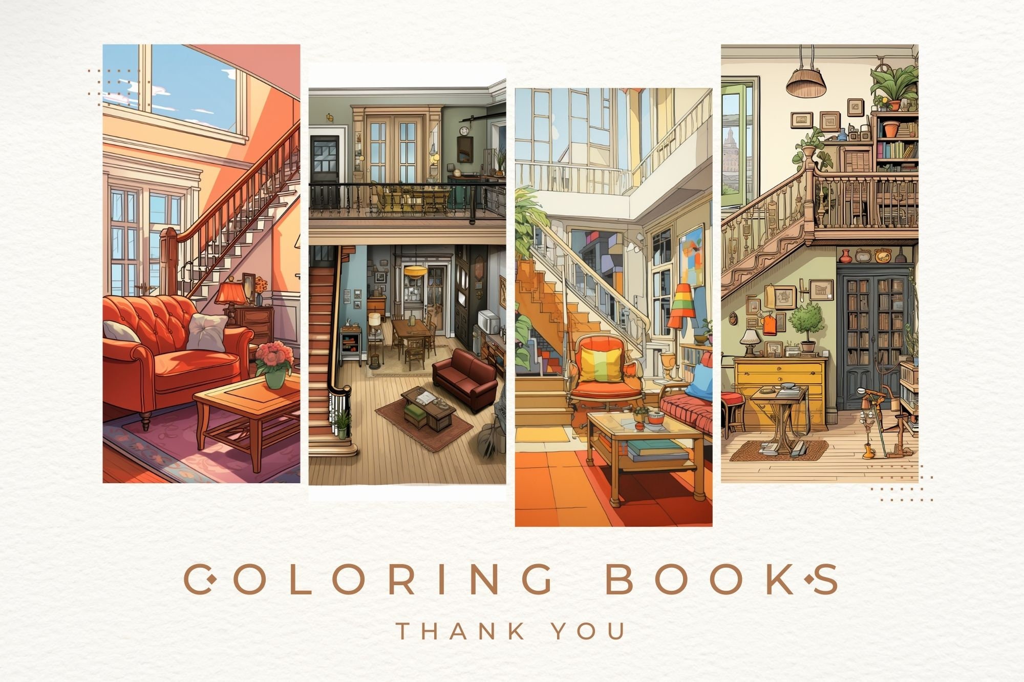 House Interior Coloring Pages, Rooms, Happy Homes, Interior Colouring ...