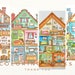 Kawaii Home Cross Section Coloring Book, Interior Design Coloring Book ...