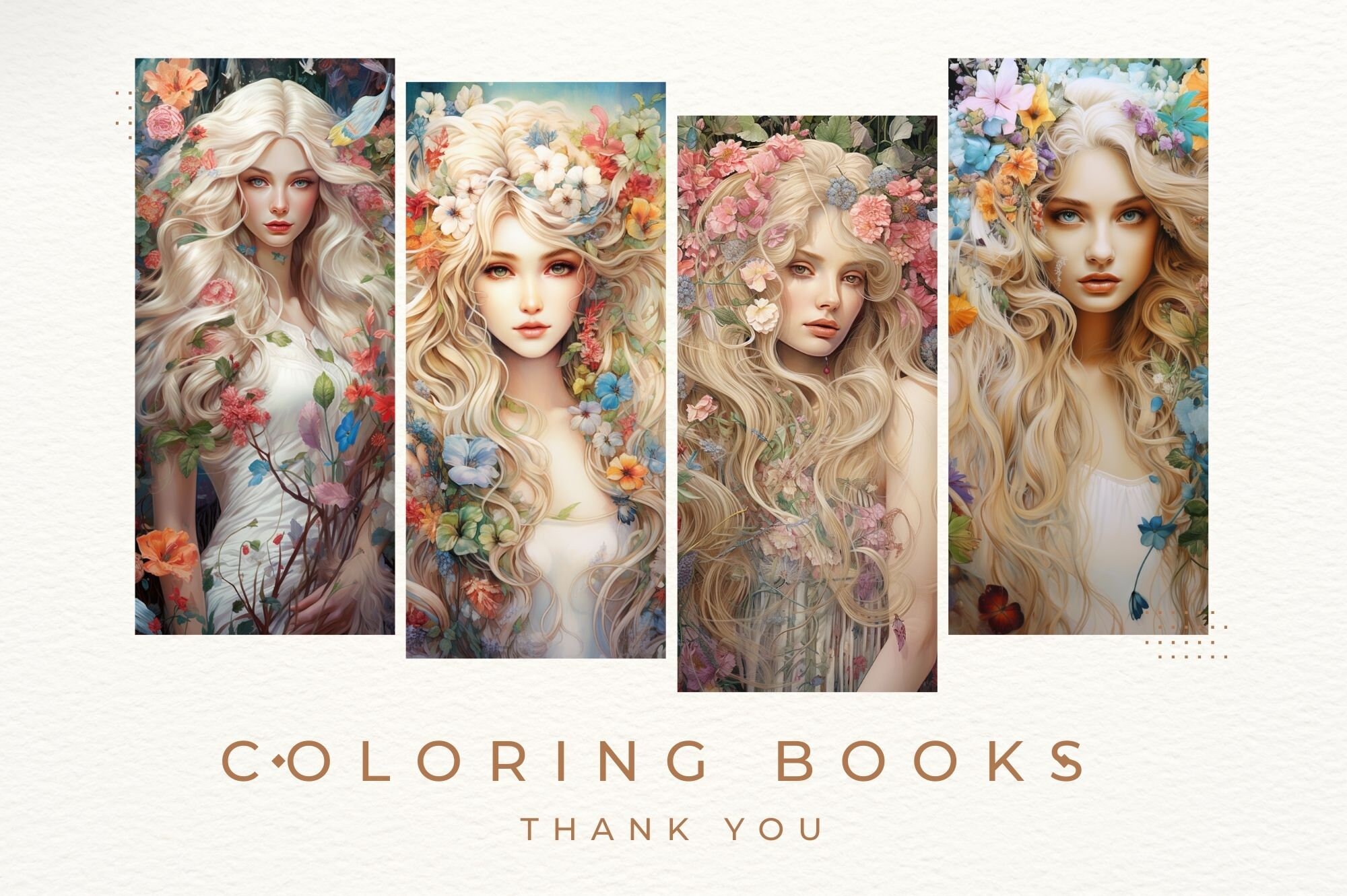 Magic Forest Coloring Page Woodland Fairy III Girls Fantasy - Etsy