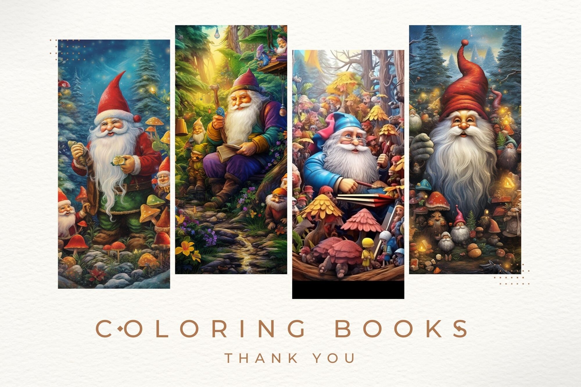 Santa Claus and Magical Forest Coloring Pages, Santa Claus Coloring ...