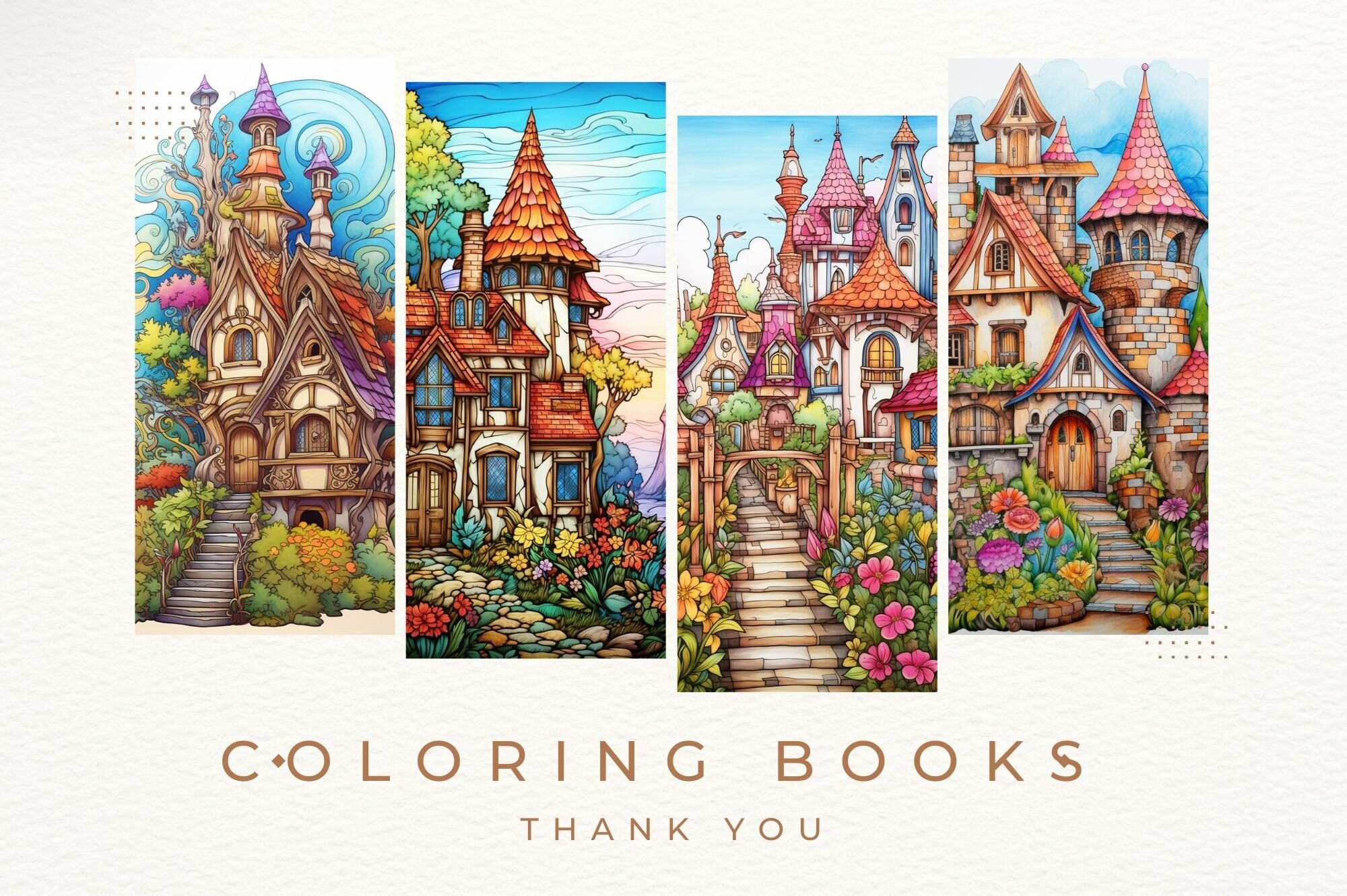 Castle Walkway Coloring Coloring Pages Scottish Castles - Etsy