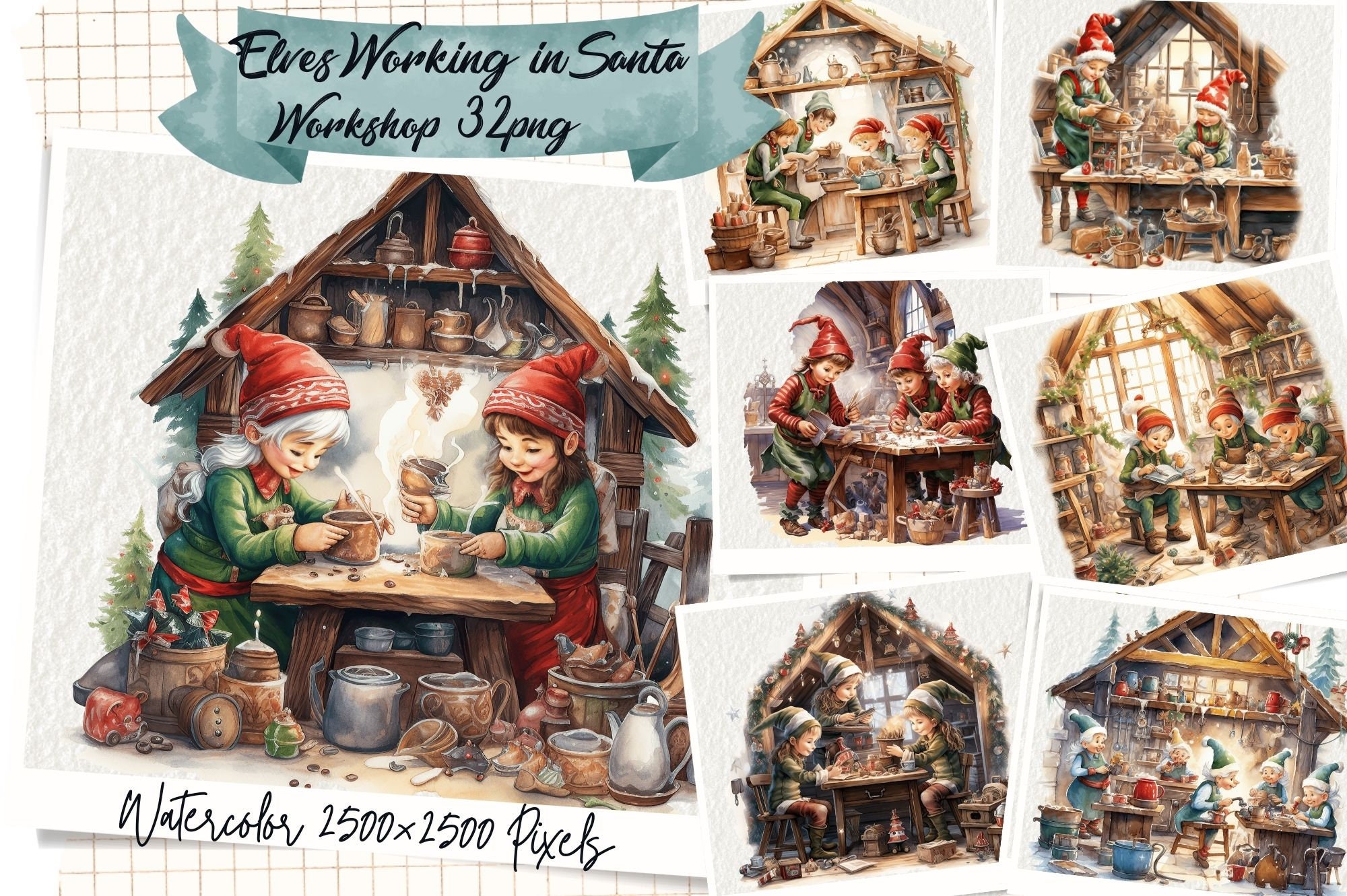 Elves Working