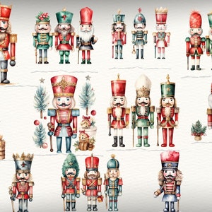 Christmas Nutcracker Clipart Pack, Nutcracker Clipart, Christmas ...