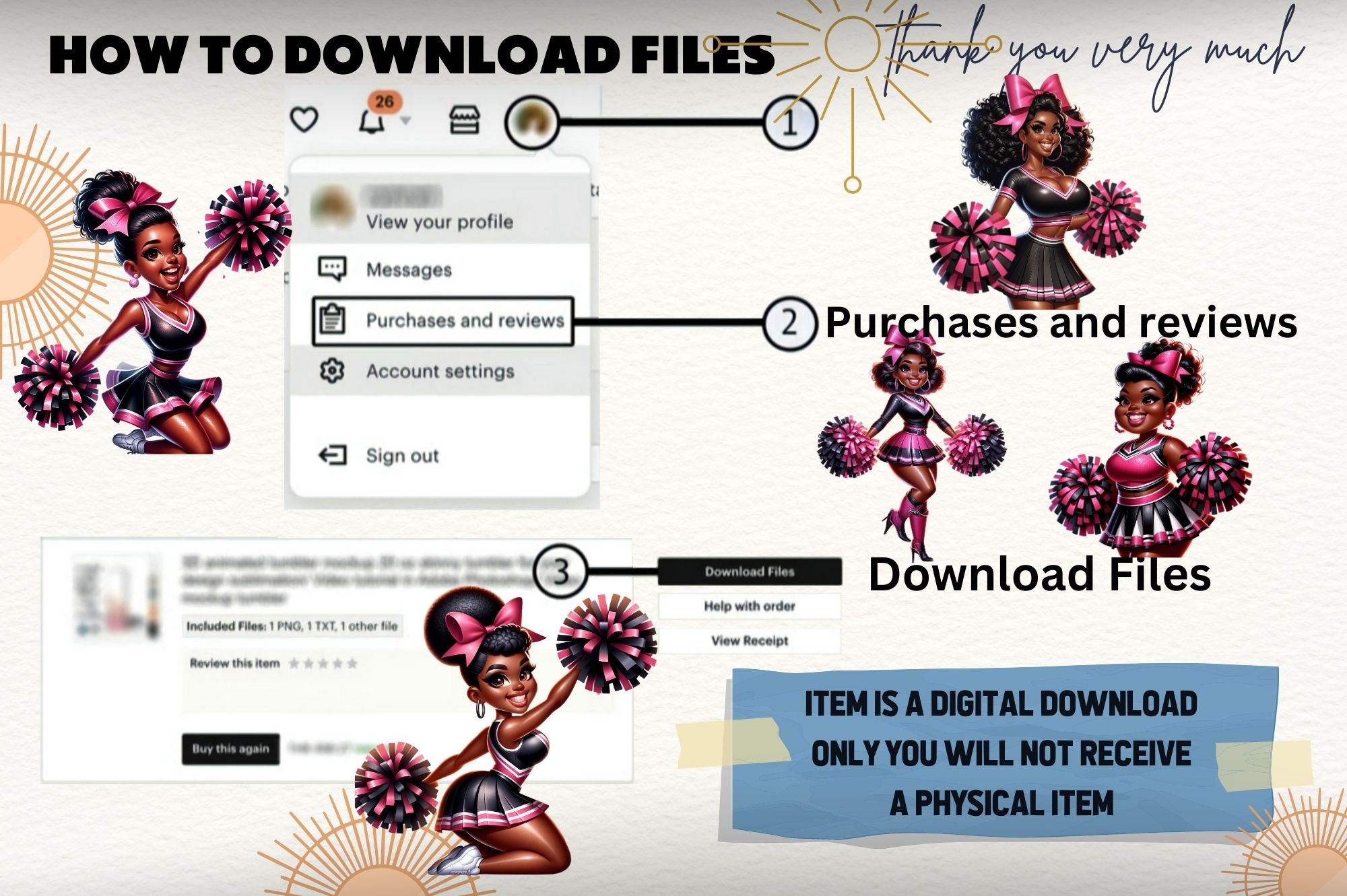 Cheerleader African American Chibi Woman, Chibi Black Women, Chibi Doll ...