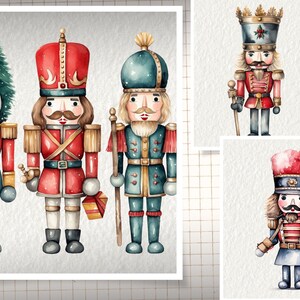 Christmas Nutcracker Clipart Pack, Nutcracker Clipart, Christmas ...