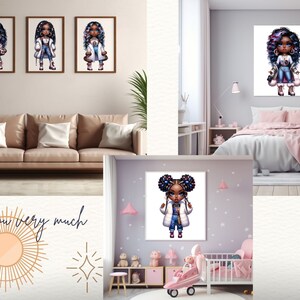 African American Manga Chibi Character, Sassy Attitude, Fashionable ...