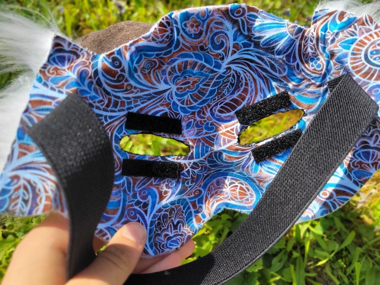 Exclusive Therian Quadrobics Cat Mask Felted Removeable Eyes - Etsy