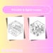 Isometric Rooms Coloring Pages, Coloring Book, Instant Download, Pdf ...