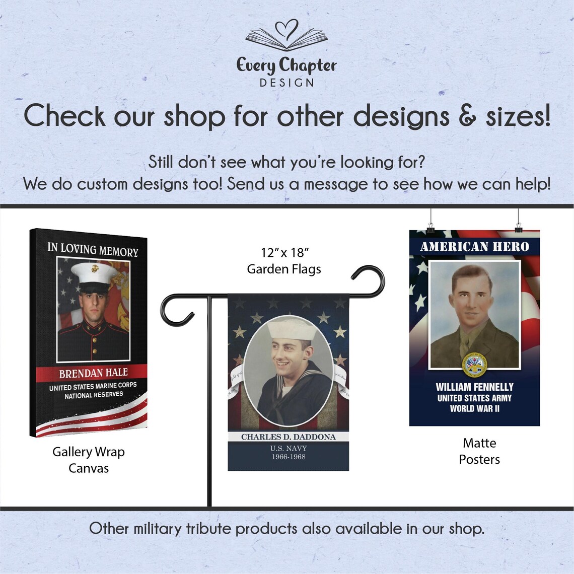 Personalized Military Memorial House Flag - Patriotic Veteran Banner - Etsy