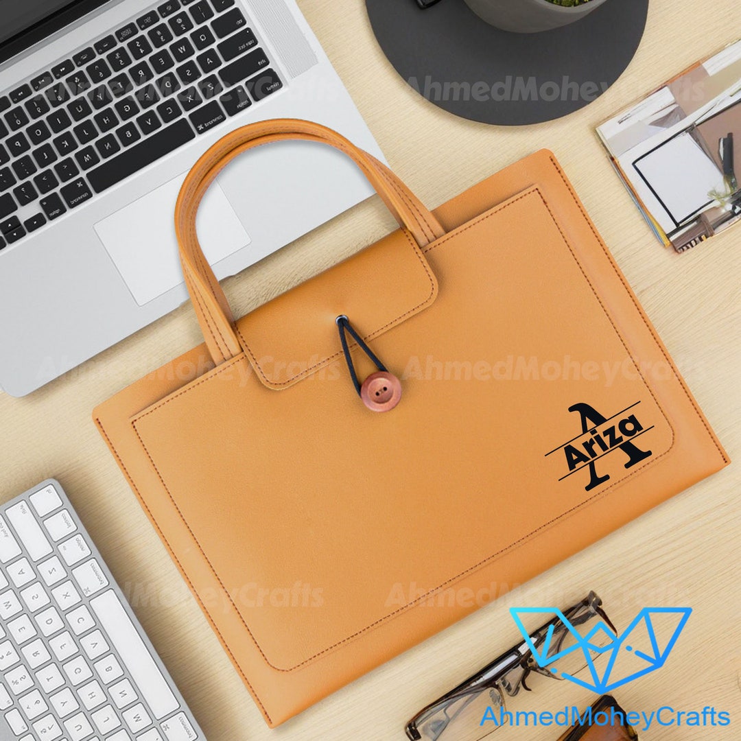 Custom Laptop Bag, Briefcase for Laptop, Notebook Cover, Personalized ...