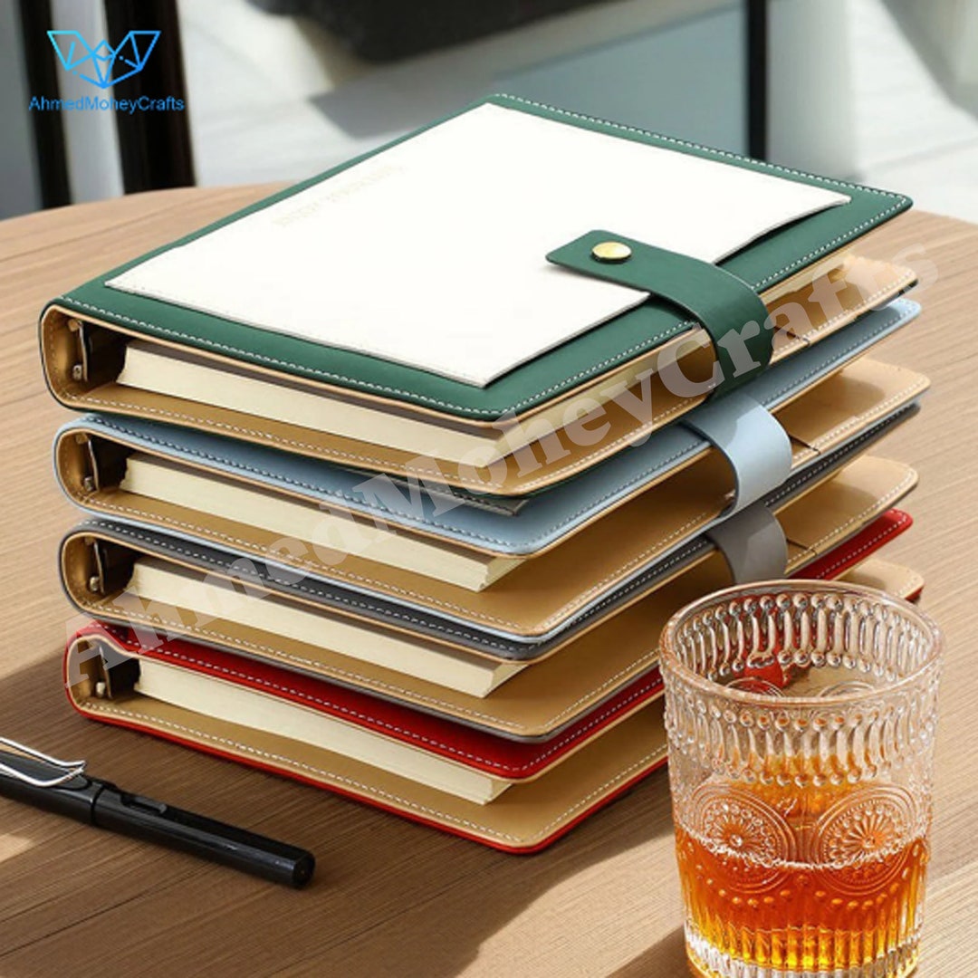 2 carnets style A5, carnet de notes broché, reliure à anneaux, carnet ...