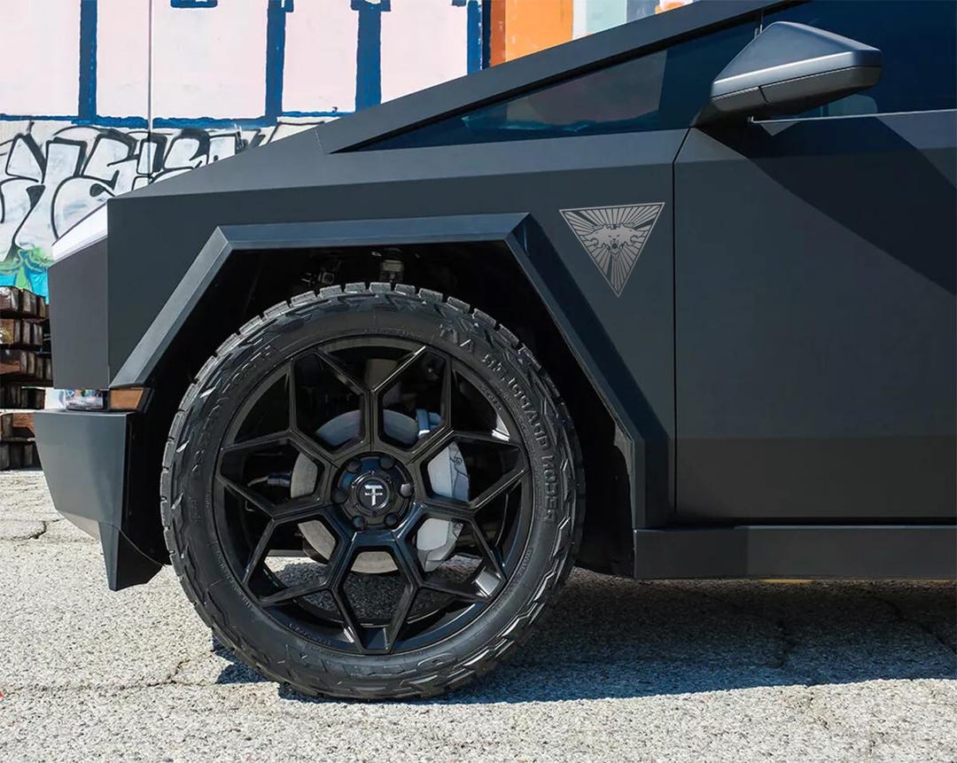 Tesla Cyber Truck 2023-2025 Cyber Beast Logo BEAST MODE Decal Fenders ...