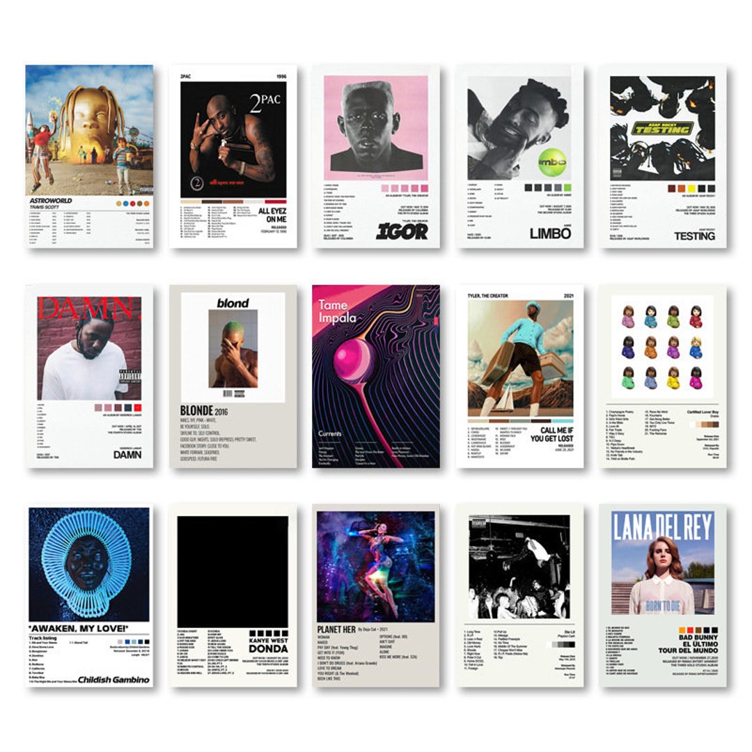 Minimalist Rap Album Cover Poster Minimalist Hip-hop Music - Etsy