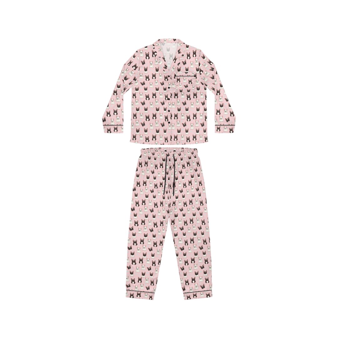 Frenchie Satin Pajamas French Bulldog Gift Frenchie Dog Mom - Etsy